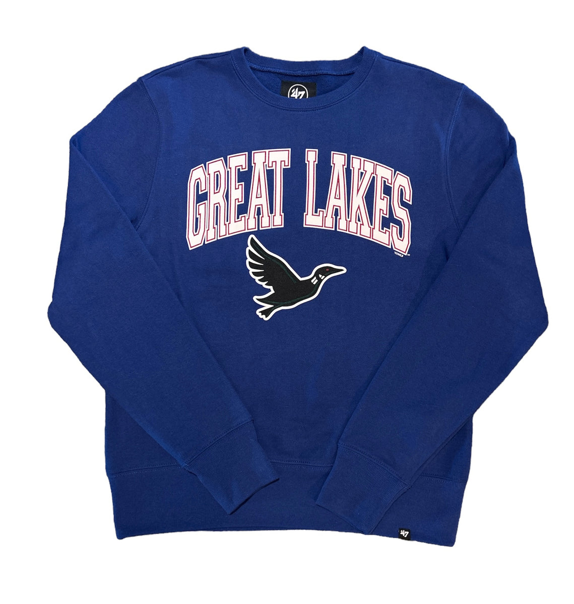 Great Lakes Loons '47 Royal Blue Crewneck – Great Lakes Loons Official ...
