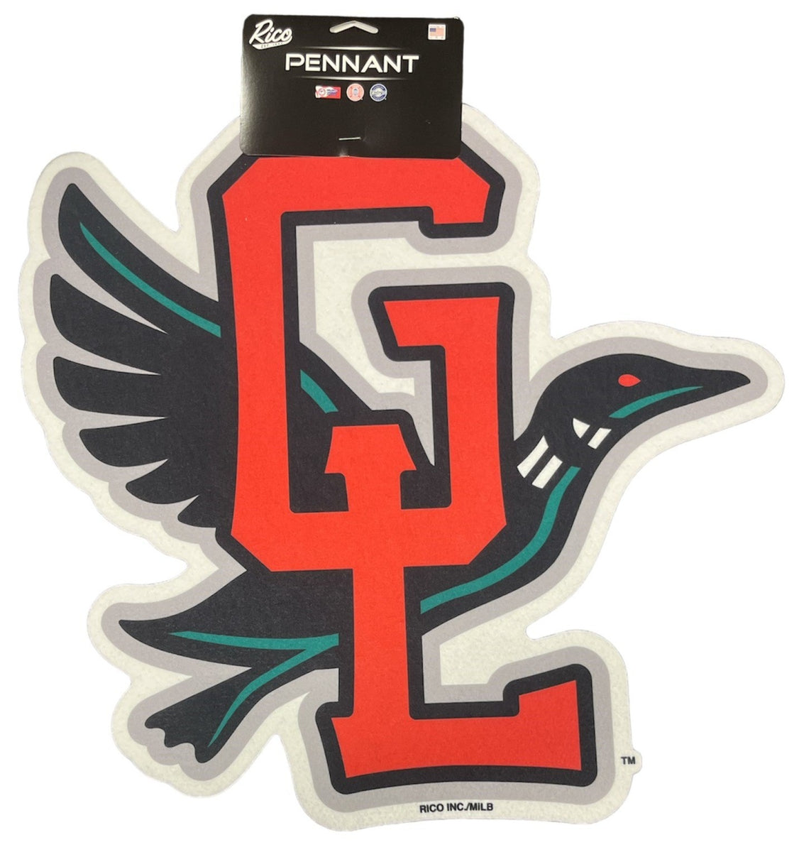 Great Lakes Loons Road Flying GL Logo Pennant – Great Lakes Loons ...