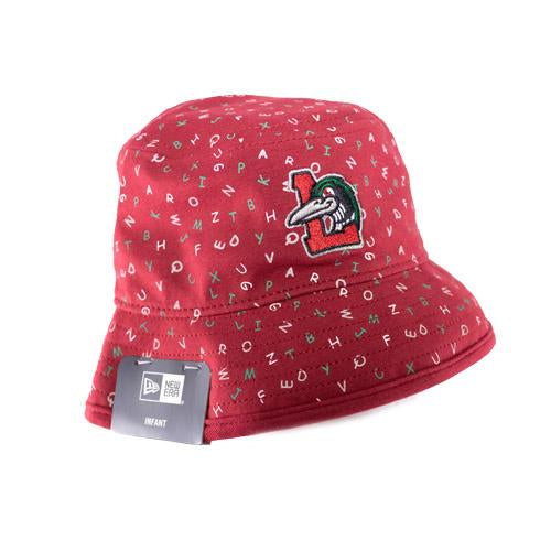 Great Lakes Loons New Era Alphabet Bucket Hat - Infant – Great Lakes ...